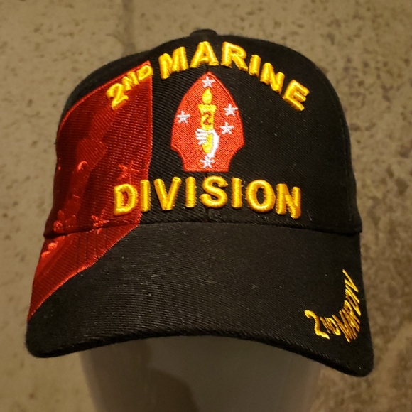 Accessories | Military Vintage 2nd Marine Division Hat | Poshmark